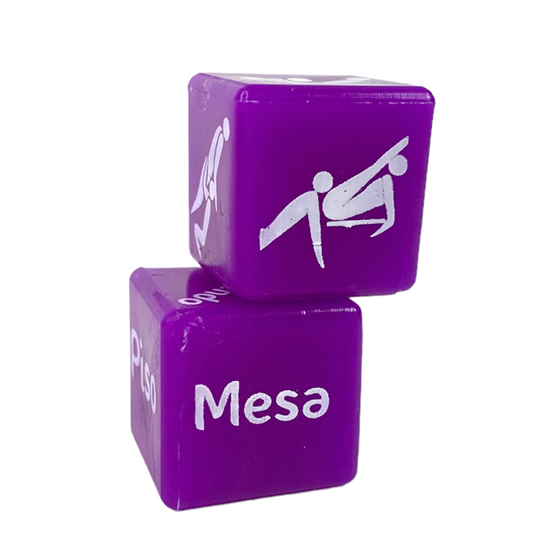 Dado Lucky - Morado - Poses – Placerypielcol